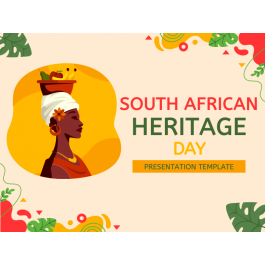 Free South African Heritage Day PowerPoint Template and Google Slides Theme