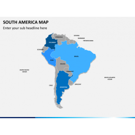 South America Powerpoint Presentations South America Map Toolkit