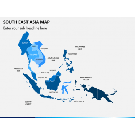 South East Asia Map Template for PowerPoint and Google Slides - PPT Slides