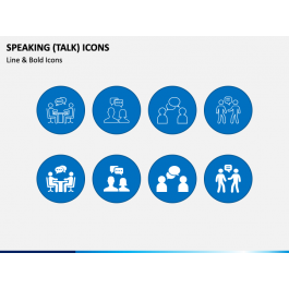 Speaking Icons for PowerPoint and Google Slides - PPT Slides