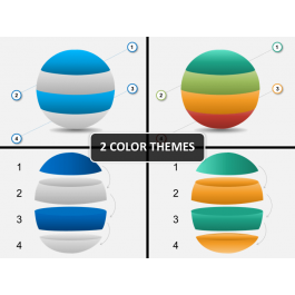 Sphere Slices PowerPoint and Google Slides Template - PPT Slides