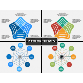 Spider Diagram for PowerPoint and Google Slides - PPT Slides