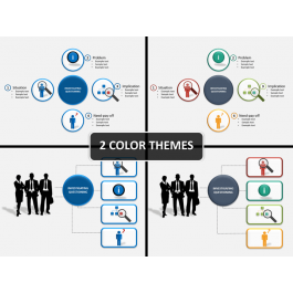 Spin Interview Network PowerPoint and Google Slides Template - PPT Slides