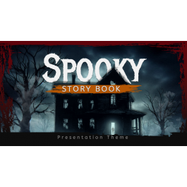 Free - Spooky Story Book Presentation Theme for PowerPoint and Google ...
