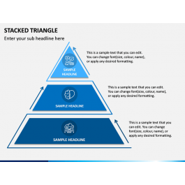 PowerPoint Stacked Triangle