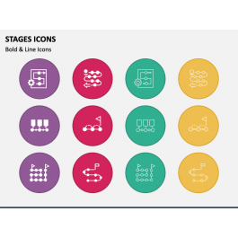 Stages Icons for PowerPoint and Google Slides - PPT Slides