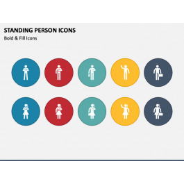 Standing Person Icons for PowerPoint and Google Slides - PPT Slides