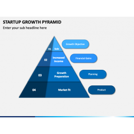 Startup Growth Pyramid PowerPoint Template - PPT Slides