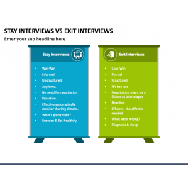 Stay Interviews Vs Exit Interviews PowerPoint and Google Slides ...