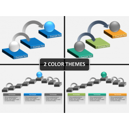 Steps PowerPoint and Google Slides Template - PPT Slides