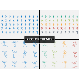 Stick Figures PowerPoint and Google Slides Template - PPT Slides