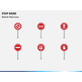 Stop Signs for PowerPoint and Google Slides - PPT Slides