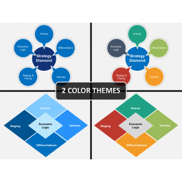 Strategy Diamond PowerPoint and Google Slides Template - PPT Slides