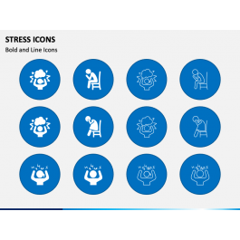 Stress Icons for PowerPoint and Google Slides - PPT Slides