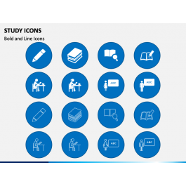Study Icons for PowerPoint and Google Slides - PPT Slides