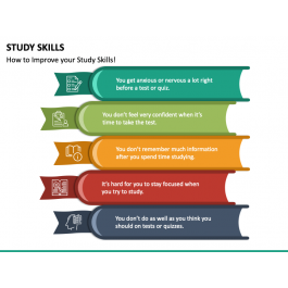 Study Skills PowerPoint and Google Slides Template - PPT Slides