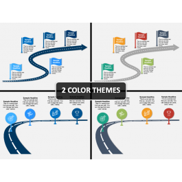 Success Roadmap PowerPoint and Google Slides Template - PPT Slides