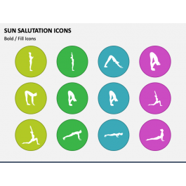 Sun Salutation Icons for PowerPoint and Google Slides - PPT Slides
