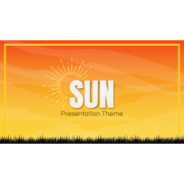Sun Theme for PowerPoint and Google Slides - PPT Slides