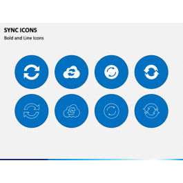 Sync Icons for PowerPoint and Google Slides - PPT Slides