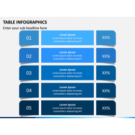 Table Infographics for PowerPoint and Google Slides - PPT Slides