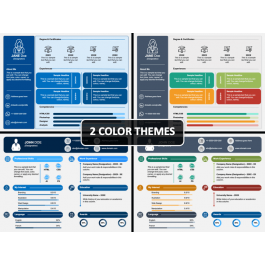 Talent Profile PowerPoint and Google Slides Template - PPT Slides