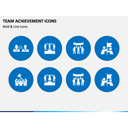 Team Achievement Icons for PowerPoint and Google Slides - PPT Slides