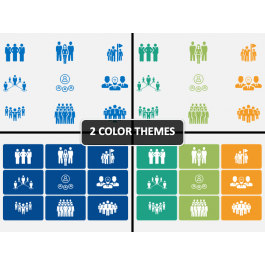 Team Leader Symbols for PowerPoint and Google Slides - PPT Slides