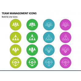 Team Management Icons for PowerPoint and Google Slides - PPT Slides