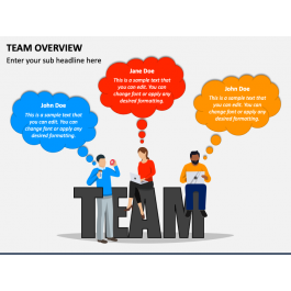 Team Overview PowerPoint and Google Slides Template - PPT Slides