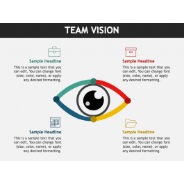 Team Vision PowerPoint and Google Slides Template - PPT Slides