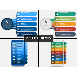 Telephone Skills PowerPoint and Google Slides Template - PPT Slides