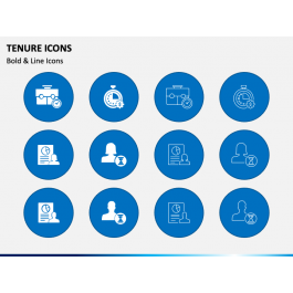 Tenure Icons for PowerPoint and Google Slides - PPT Slides