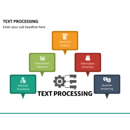 Text Processing PowerPoint and Google Slides Template - PPT Slides