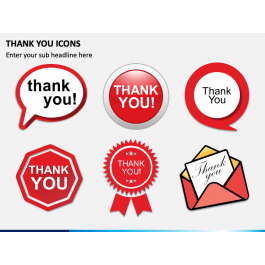 Thank You Icons for PowerPoint and Google Slides - PPT Slides