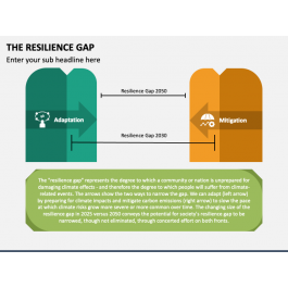 The Resilience Gap PowerPoint and Google Slides Template - PPT Slides