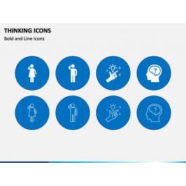 Thinking Icons for PowerPoint and Google Slides - PPT Slides