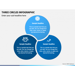 Three Circles Infographic PowerPoint Presentation Slides - PPT Template