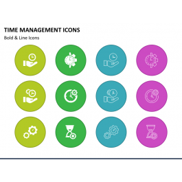 Time Management Icons for PowerPoint and Google Slides - PPT Slides
