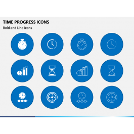 Time Progress Icons for PowerPoint and Google Slides - PPT Slides