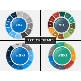 Time Wheel PowerPoint and Google Slides Template - PPT Slides