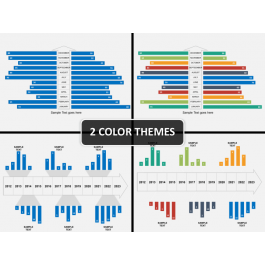 Timeline Bar Chart for PowerPoint and Google Slides - PPT Slides