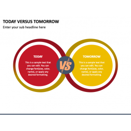 Today Versus Tomorrow PowerPoint and Google Slides Template - PPT Slides