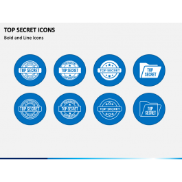 Top Secret Icons for PowerPoint and Google Slides - PPT Slides