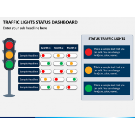 Traffic Lights Status Dashboard for PowerPoint and Google Slides - PPT ...