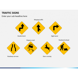 Traffic Signs for PowerPoint and Google Slides - PPT Slides