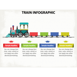 Train Infographic for PowerPoint and Google Slides - PPT Slides