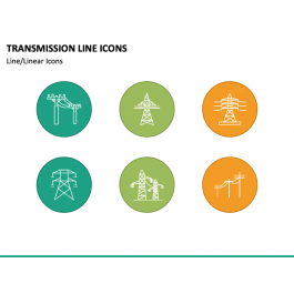 Transmission Line Icons for PowerPoint and Google Slides - PPT Slides