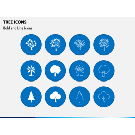 Tree Icons for PowerPoint and Google Slides - PPT Slides