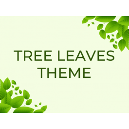 Free - Tree Leaves Theme for PowerPoint and Google Slides